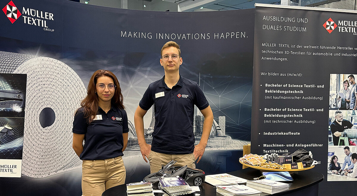 OBKarriere - der rote Faden für den Berufsstart | MÜLLER TEXTIL