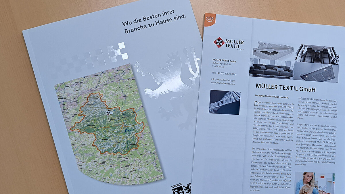 Starke Unternehmen im neuen Standortmagazin | MÜLLER TEXTIL